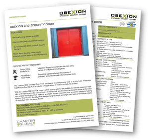 Obexion Technical - Doors - SR3 | Charter Global