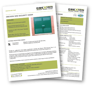 Obexion Technical - Doors - UD SR2 | Charter Global